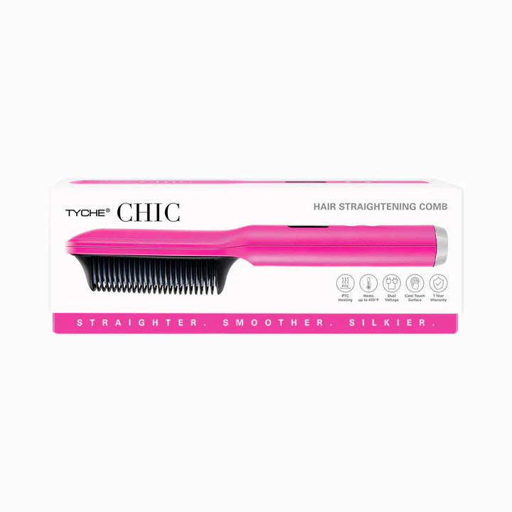 Nicka K New York Tyche Chic hair straightening comb #HZHB02P – Super ...