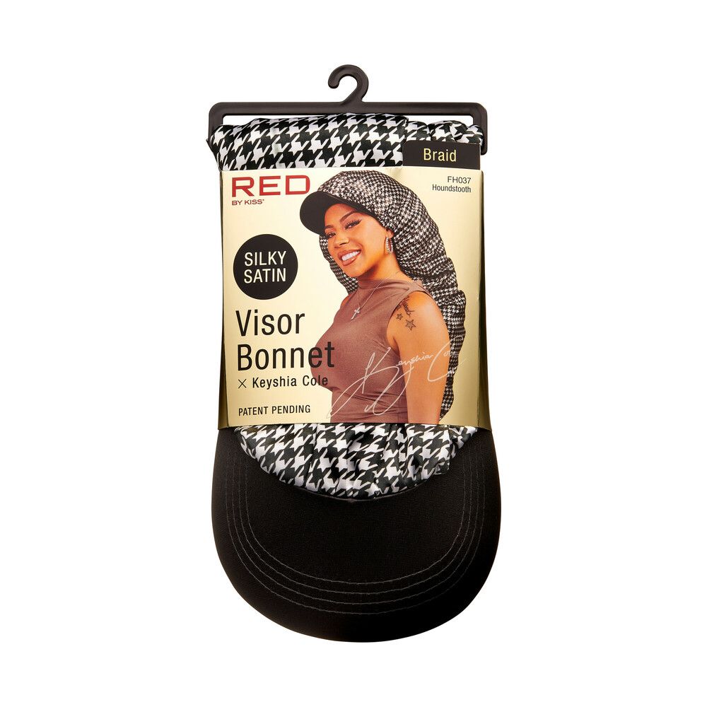 Red by Kiss X KEYSHIA COLE Silky Satin Visor Braid Bonnet #FHO37 Hound ...