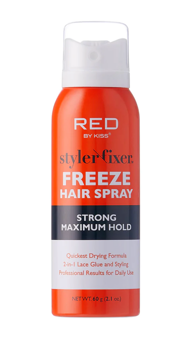Red by Kiss Styler Fixer Freeze Hair Spray – Super Sisters Beauty
