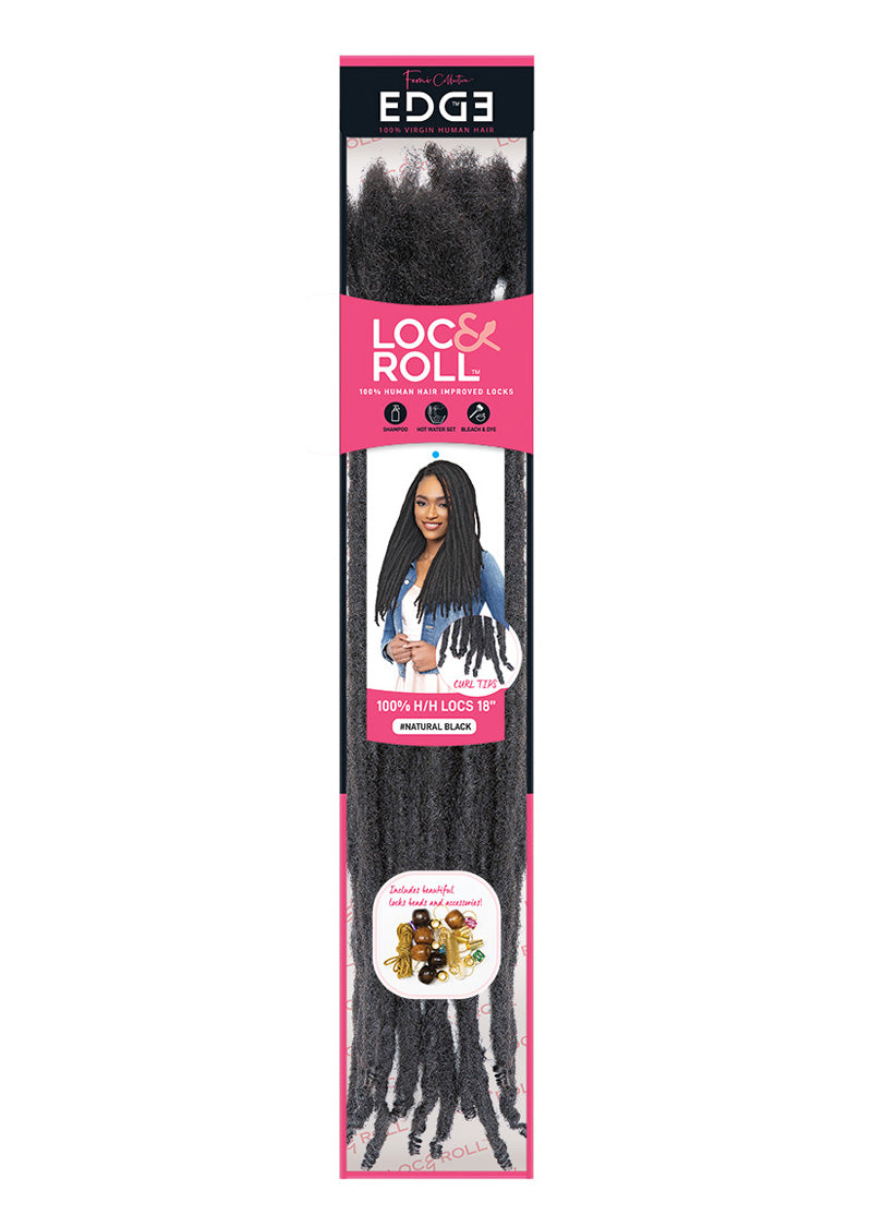 Femi Collection Edge Loc & Roll 100% Human Hair Locs – Super Sisters Beauty