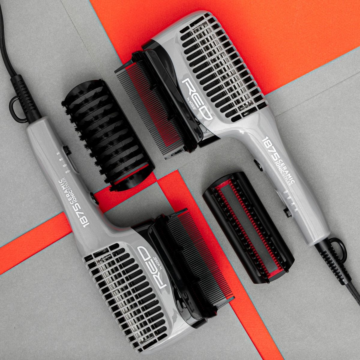 Red by Kiss 1875 Ceramic Ionic Styler #BD02U – Super Sisters Beauty