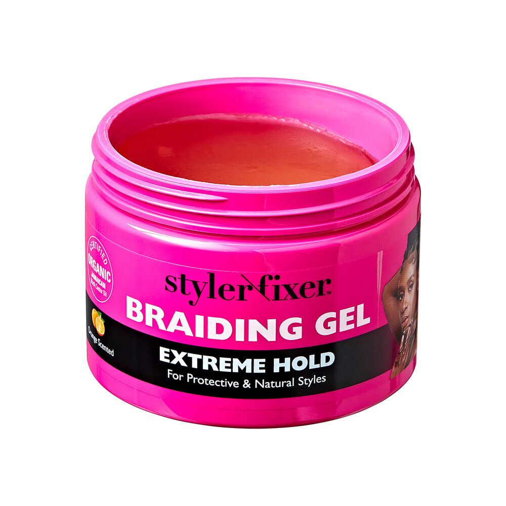 Red by Kiss Styler Fixer Braiding Gel 6oz #SBE01 Extreme Hold – Super ...