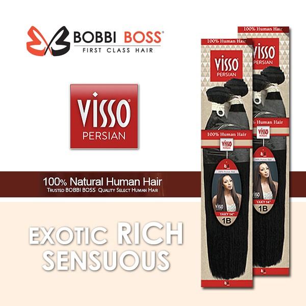Bobbi Boss Visso 100% Human Hair Weave Persian Yaki – Super Sisters Beauty