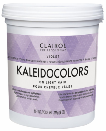 Clairol Kaleidocolors Violet Powder Lightener 8oz – Super Sisters Beauty